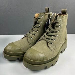 Universal Thread | Shoes | Universal Thread Teagan Combat Boots Olive ...